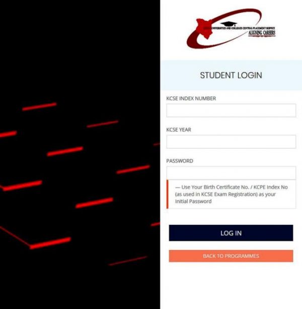 KUCCPS Opens Online Portal for 2020 TVET Application for Form Four ...