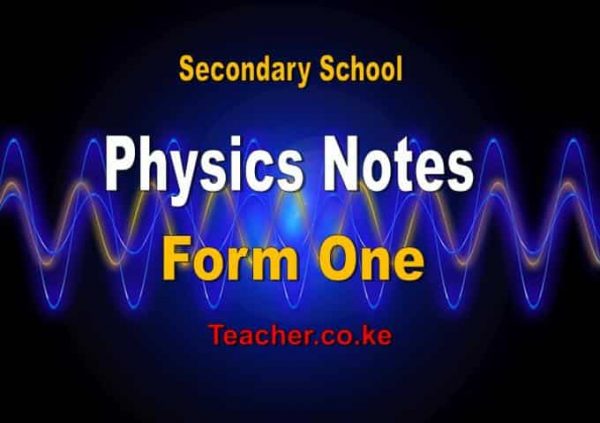 klb physics form 3 notes pdf – Teacher.co.ke