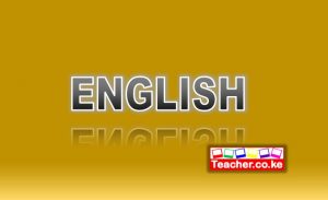 ENGLISH NOTES FORM 1-4 - Teacher.co.ke