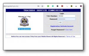 TSC Payslip for Teachers: Registering, Logging In and Getting Payslip ...
