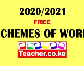 2022 KCPE Past Papers with Marking Schemes - Teacher.co.ke