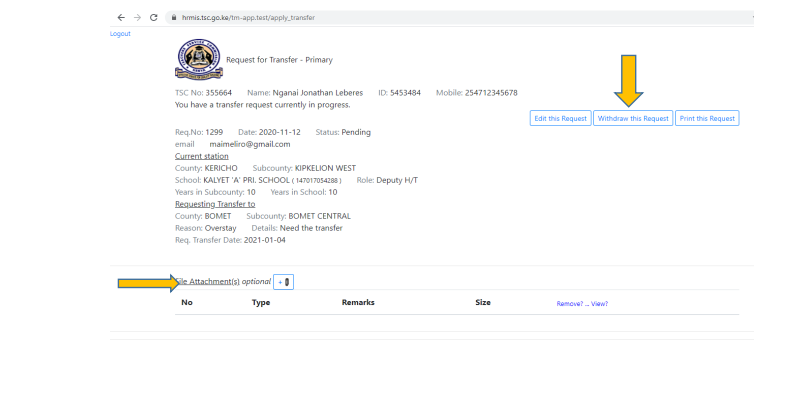 Here is How You can Apply for TSC Teacher Transfer Online - Teacher.co.ke