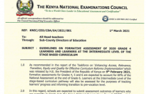KNEC Reveals Grading System per Subject for KCSE 2021 - Teacher.co.ke