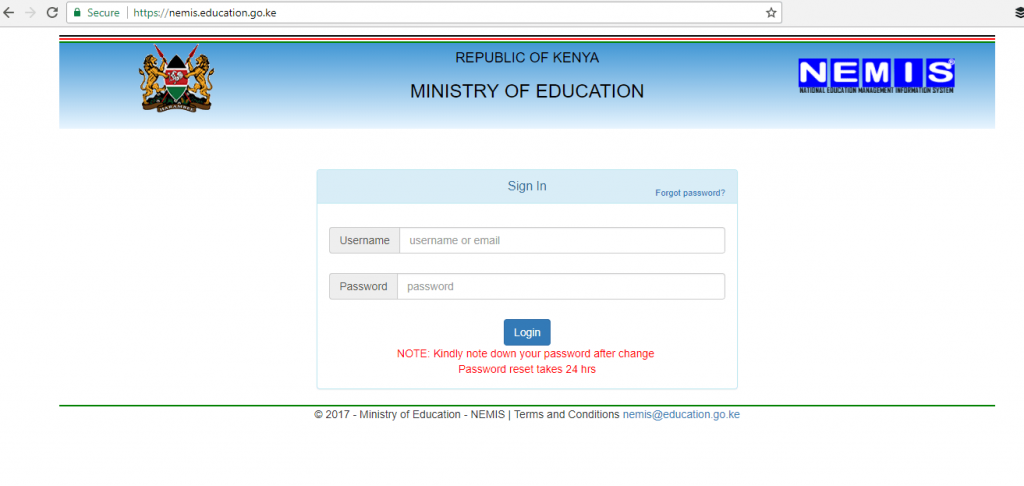 Ministry of Education Set to Replace NEMIS new System Compatible with ...